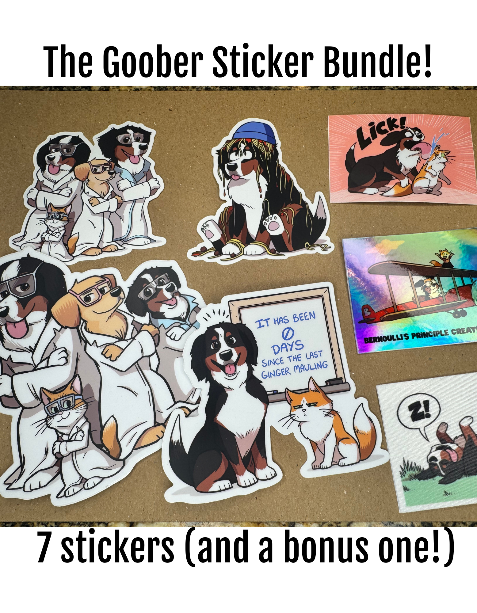 The Goober Sticker Pack! – BunsenBerner